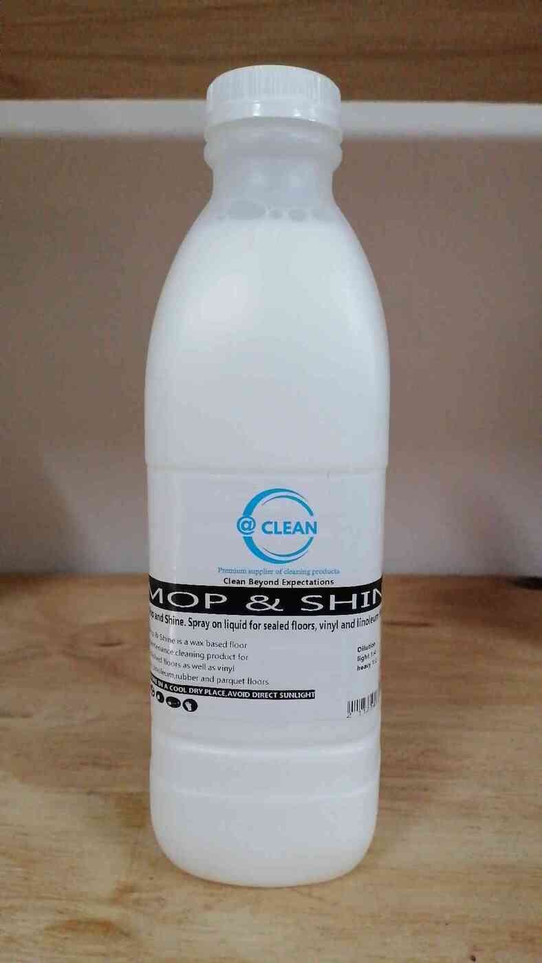 Mop & Shine Floor Maintainer | Wax-Based Cleaner | AtClean SA